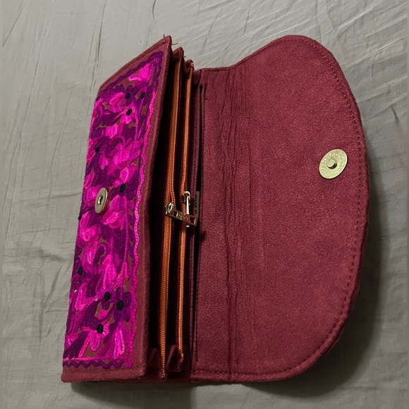 Bags | Wallet Hand Purse Embroidered Brand New Hand Made From Nepal ...